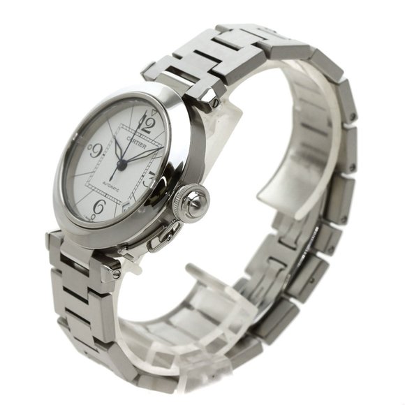 Cartier | Accessories | Cartier W374m7 Pasha C Watch Stainless Steel Ss ...
